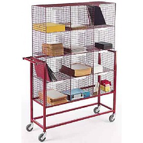 Mailroom Equipment | Mail Trolley | Mailroom Storage