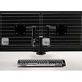 X-Stream Dual Monitor Dual Beam Mount