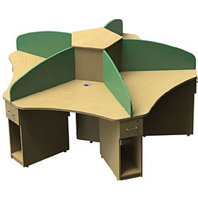 Office Cluster Desks | Office Furniture Online