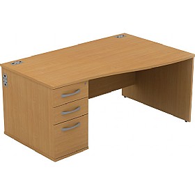 Wave Desk | Wave Office Desks | Office Furniture Online