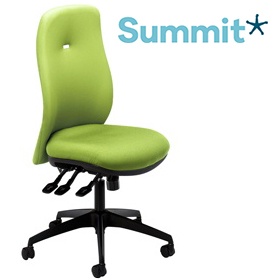 Summit Inflexion Executive Task Chair With Headrest | Free UK Delivery