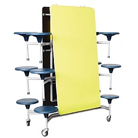 Rectangular 16 Seat Folding Dining Units