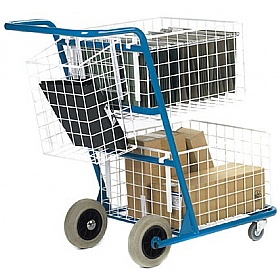 Mailroom Equipment | Mail Trolley | Mailroom Storage