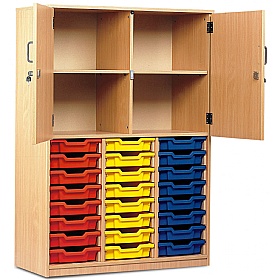 Funky Storage Cupboard With Trays & Shelves | Free UK Delivery