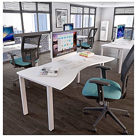 Wave Desk | Wave Office Desks | Office Furniture Online