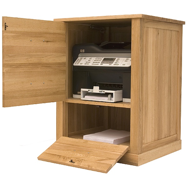 Cavalli Solid Oak Printer Cupboard