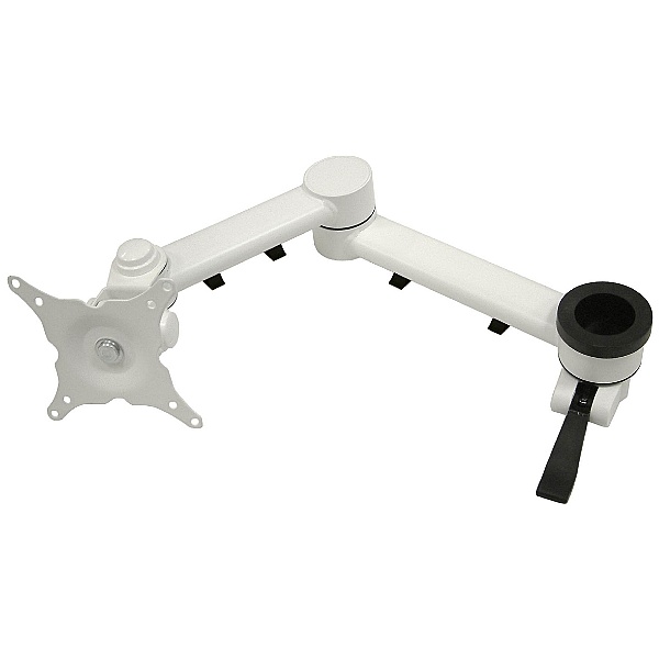 Stream Plus Dual Beam Monitor Arm With C Clamp Fixing