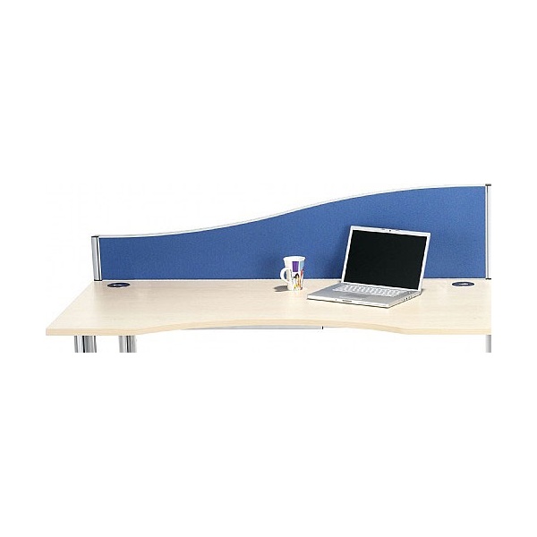 Alpha Plus Executive Wave Desk Screens