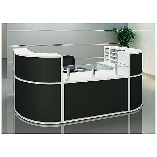 Presence Two Tone Modular Reception | Reception Furniture