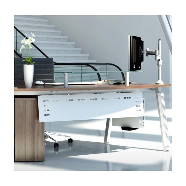 Elite Linnea Complete Executive Reception Desk Bundle