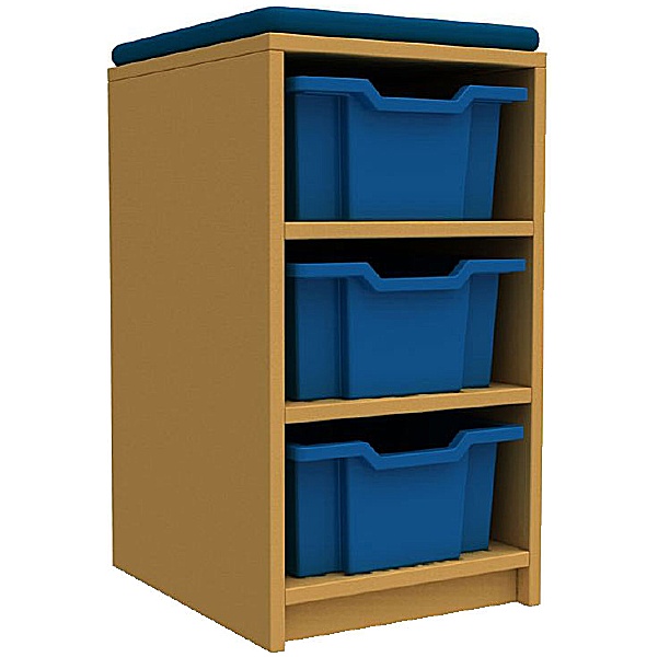 Curve Single Column Storage Unit