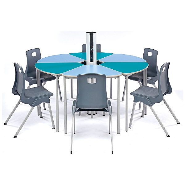 Segga Modular Wedge Tables