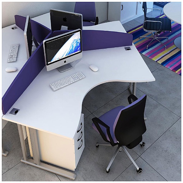 Elite Flexi 120 Degree Desks