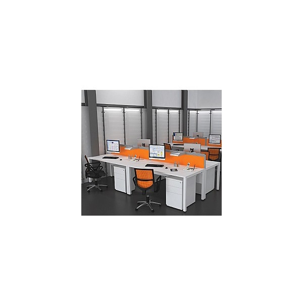 Presence Bench Deluxe Rectangular Desktop Screen