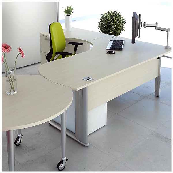 Elite Optima Plus Executive Radius Corner Desks | OFO