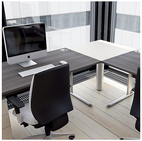 Elite Optima Plus Square Linking Desks