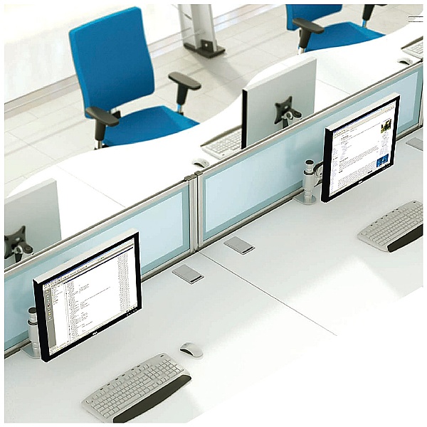Gresham Mesa Acrylic Rectangular Desktop Screens