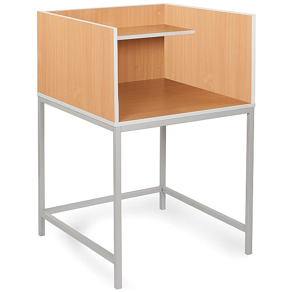 Study Carrel H-Leg | Individual Study Desk | Office Furniture Online