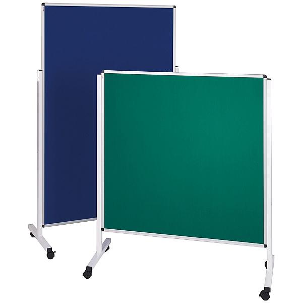 Double Sided Mobile Pinboard Display Screen
