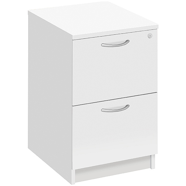 Commerce II White Filing Cabinets