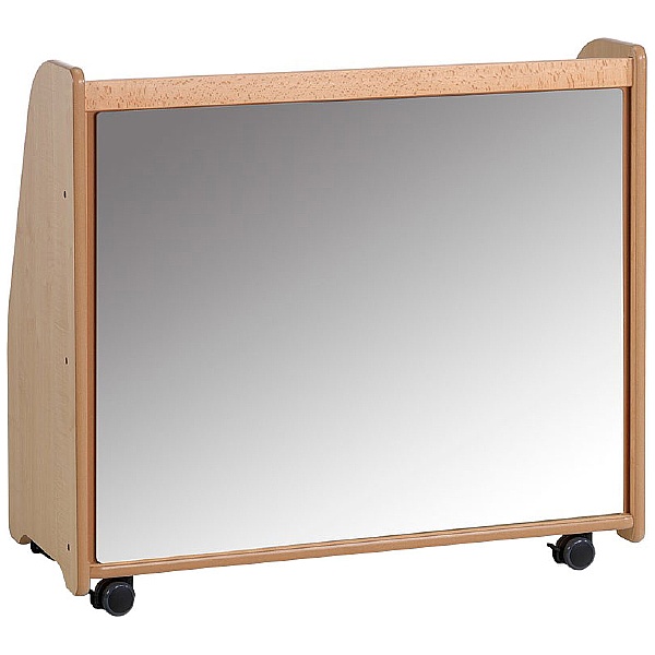 Millhouse Mobile Trolley with Display & Mirror Back