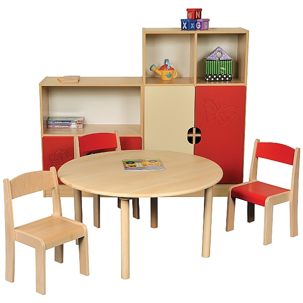 Classroom Circular Writing Table