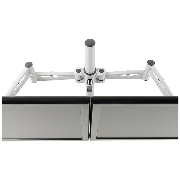 Kardo Pole Mounted Dual Monitor Arms | Monitor Support
