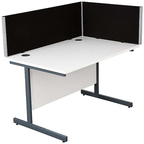 Karbon Desk Mounted Partition Screens | Desk Divider Screens | Office ...