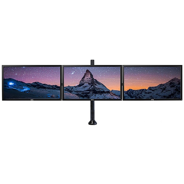 Heavy Duty 3 Screen Monitor Arm