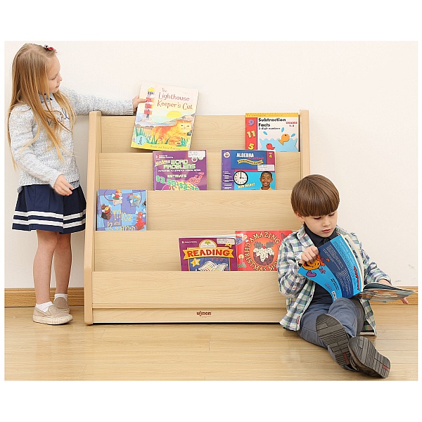 Elegant Low Classroom Book Storage Unit