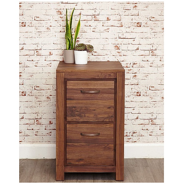 Fernhurst Solid Walnut Filing Cabinets