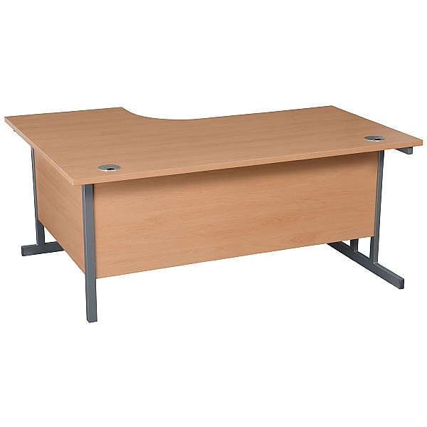Karbon K3 Ergonomic Deluxe Cantilever Desk | 800D Pedestal