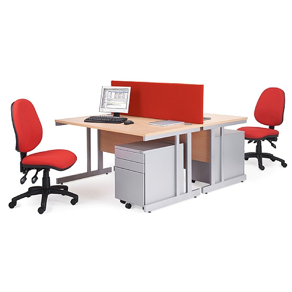 NEXT DAY Pulse Rectangular Cantilever Desk