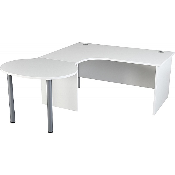 Konnexion Round Desk Extension | Office Furniture Online