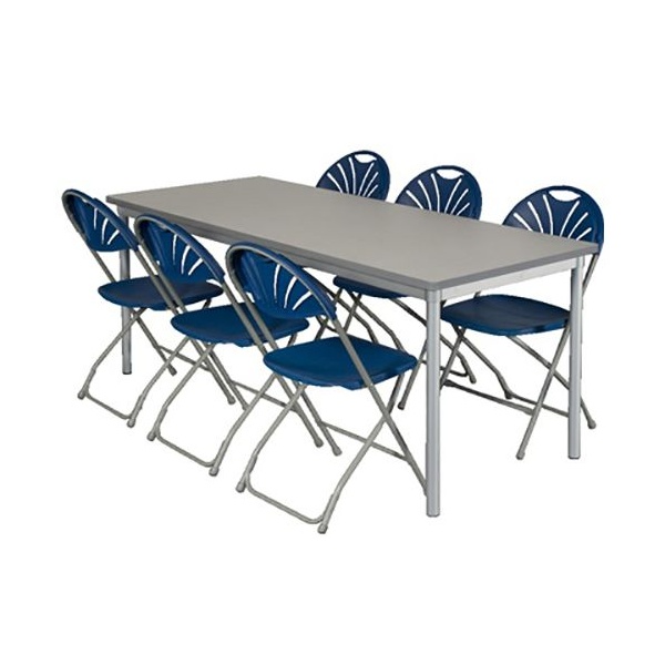 Gopak Enviro Tables Rectangular Anodised Frame