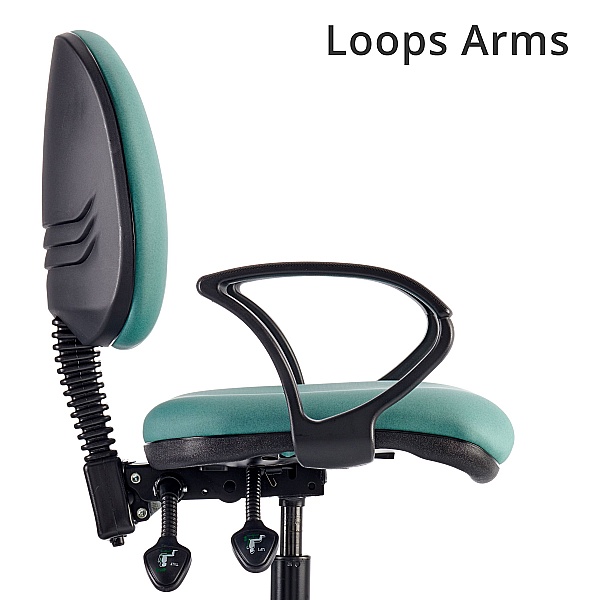 Kirby Medium Back Draughtsman Chair | Task Seating | OFO