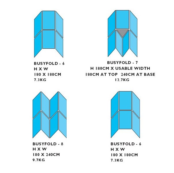 Busyfold® Light Folding Display System