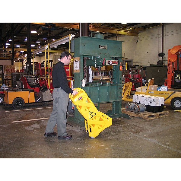 Rubbermaid Mobile Barricade System | Office Furniture Online