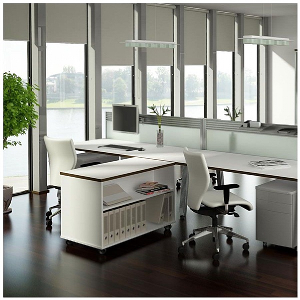 Elite Desk High Mobile Storage Units | Office Storage