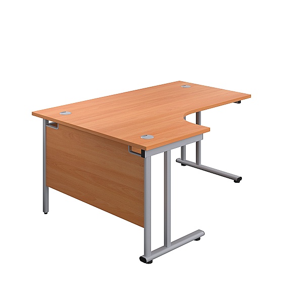 Commerce II Deluxe Ergonomic Corner Office Desk | OFO