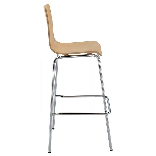 Miami Wooden Bar Stool