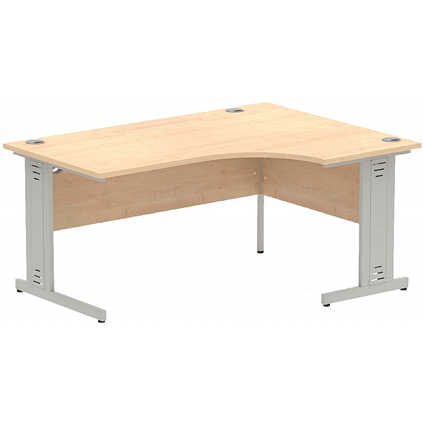NEXT DAY InterAct Ergonomic Cable Managed Corner Office Desks