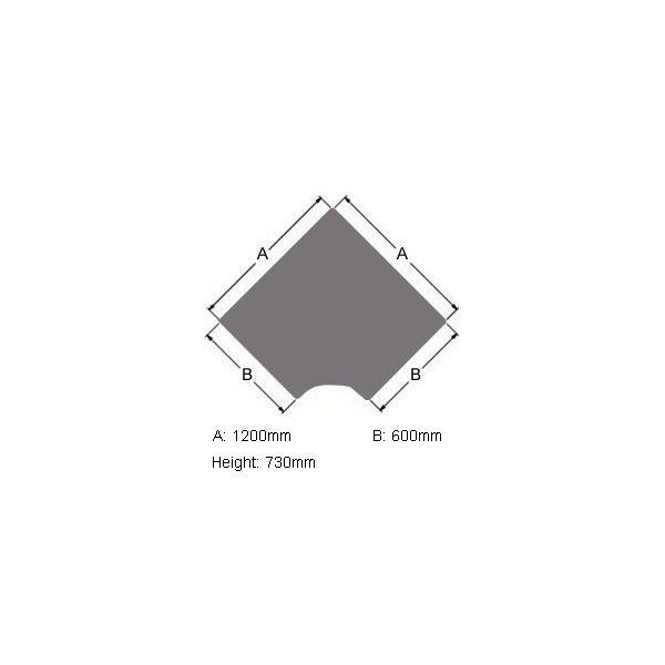 NEXT DAY InterAct Corner Panel End Office Desks