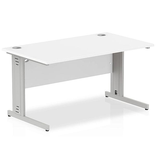 NEXT DAY InterAct Rectangular Cable Managed Desks