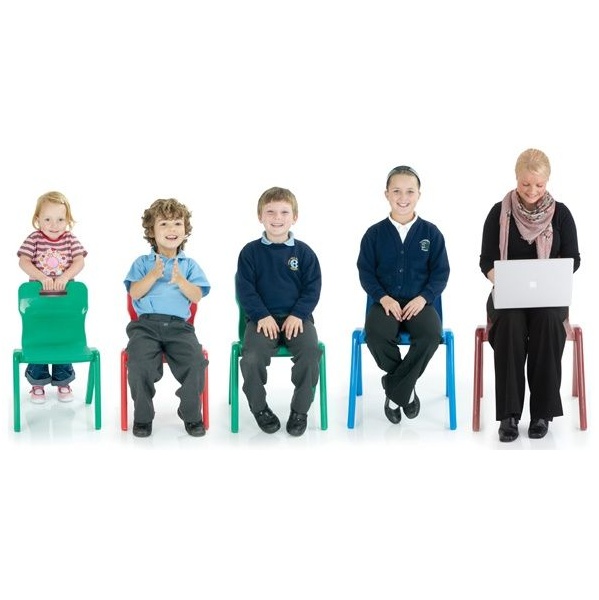 Titan One Piece Classroom Chairs - Pack Of 30