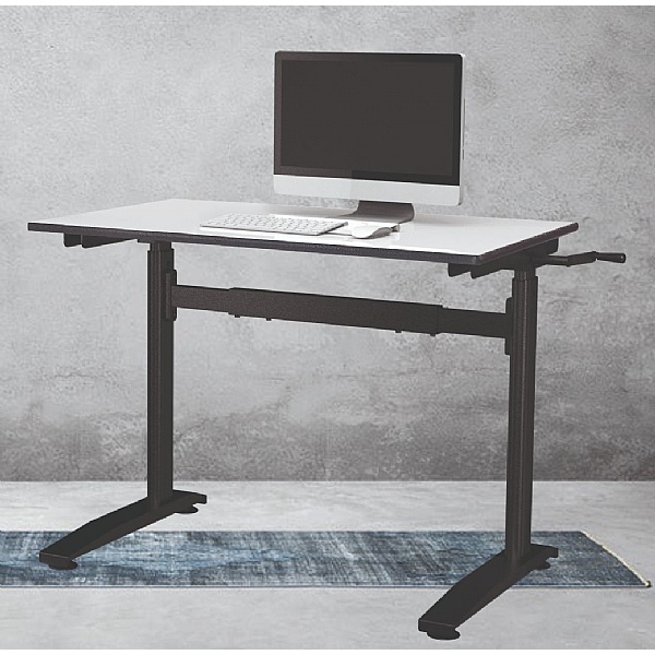 Fluid Height Adjustable Sit-Stand Desk