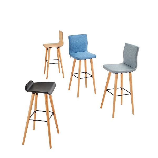 Scion Upholstered Meeting & Breakout High Stool | OFO