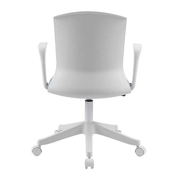 Cowrie White Shell Operator Chair