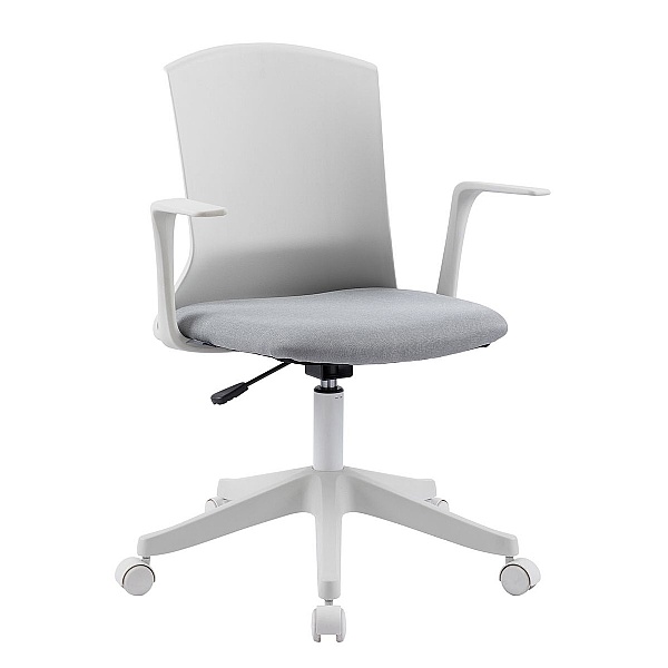 Cowrie White Shell Operator Chair