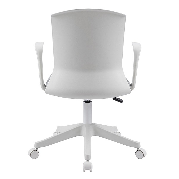 Cowrie White Shell Operator Chair